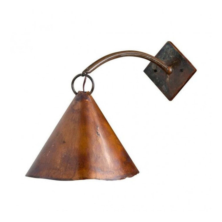 Lowcountry Originals Copper Cone Sconce | Wayfair