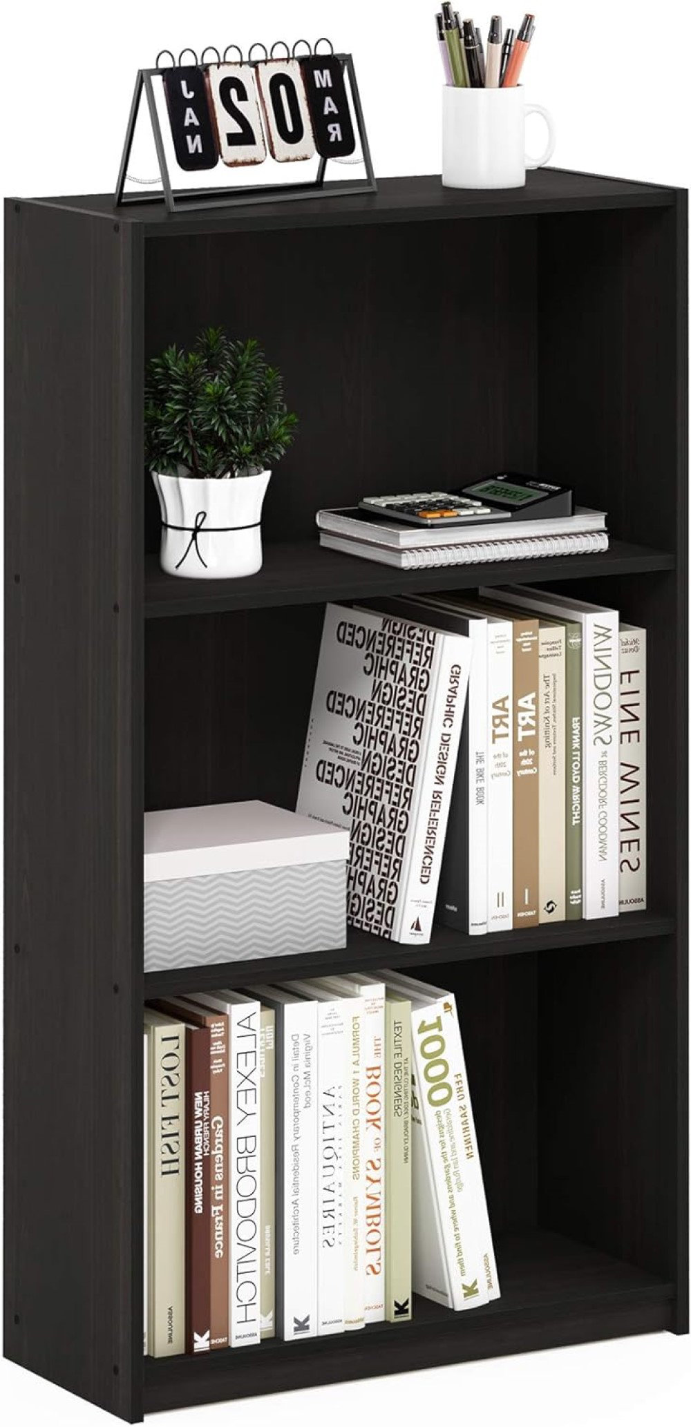 Ebern Designs Kimberlie Book Cabinet Bookcase | Wayfair