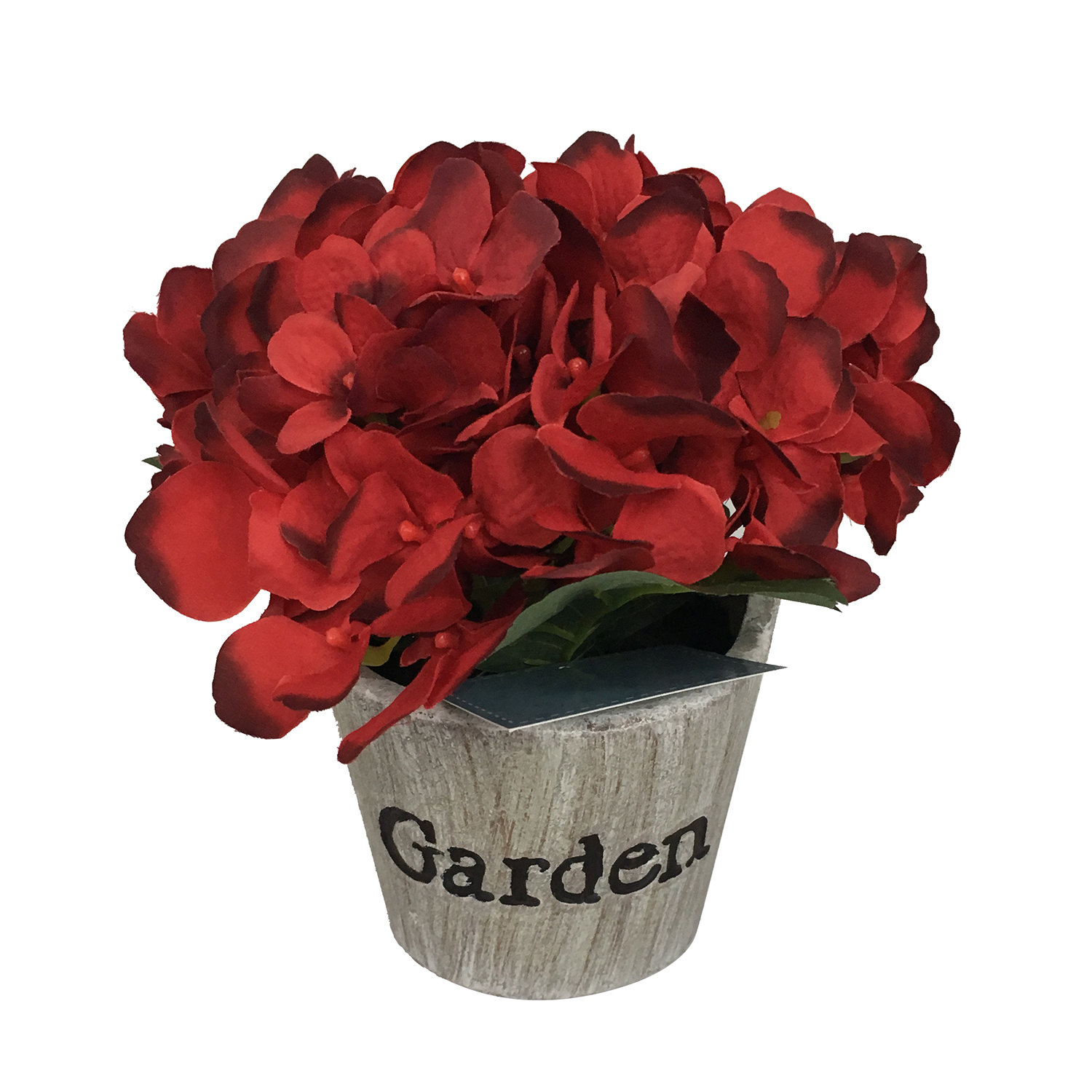 House of Hampton® Floral Arrangement in Gray Pot & Reviews | Wayfair