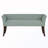 Latitude Run® Upholstered Bench with low-back and flared arms - Wayfair ...