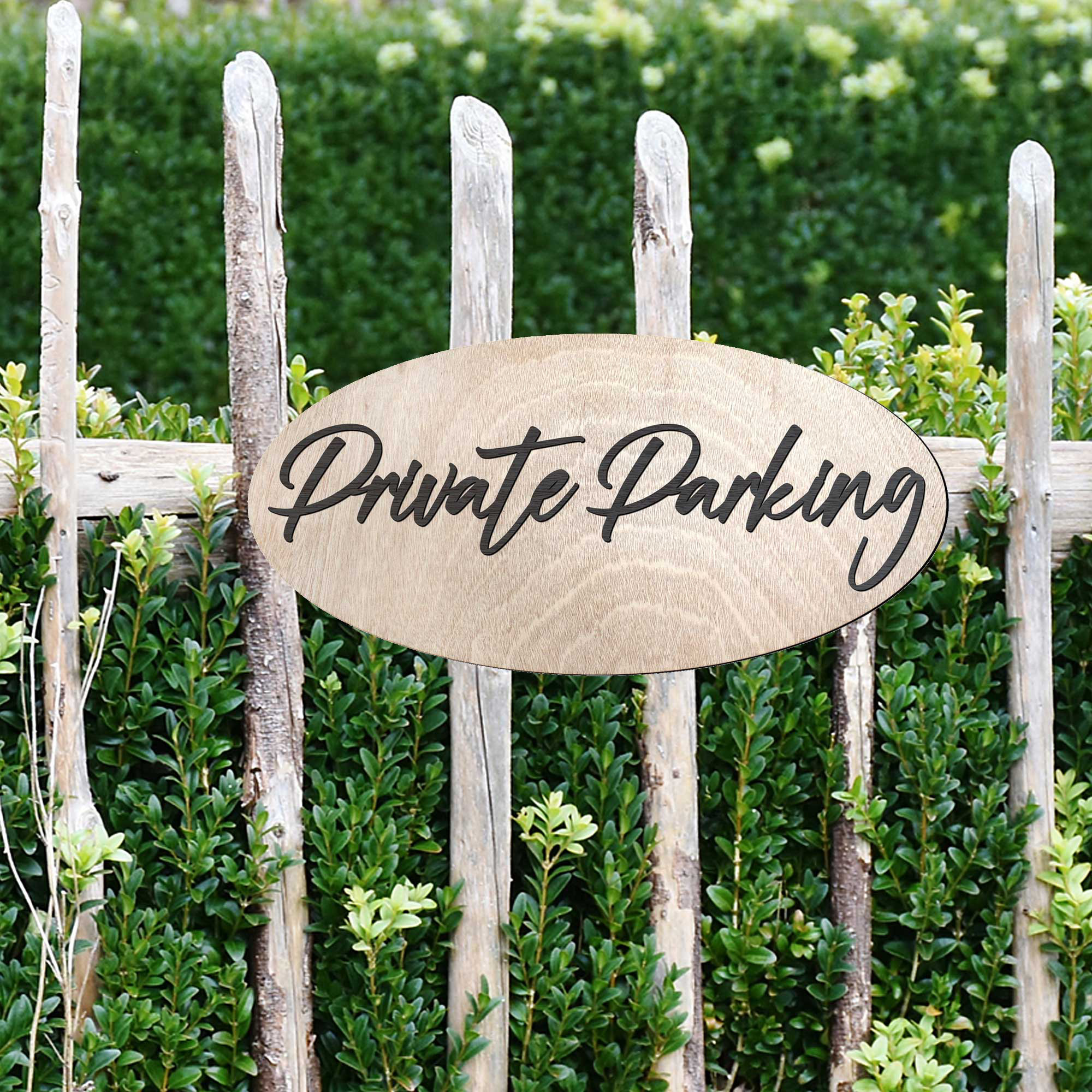 Designocracy Private Parking Sign, Business Sign, Made In The USA Sign ...