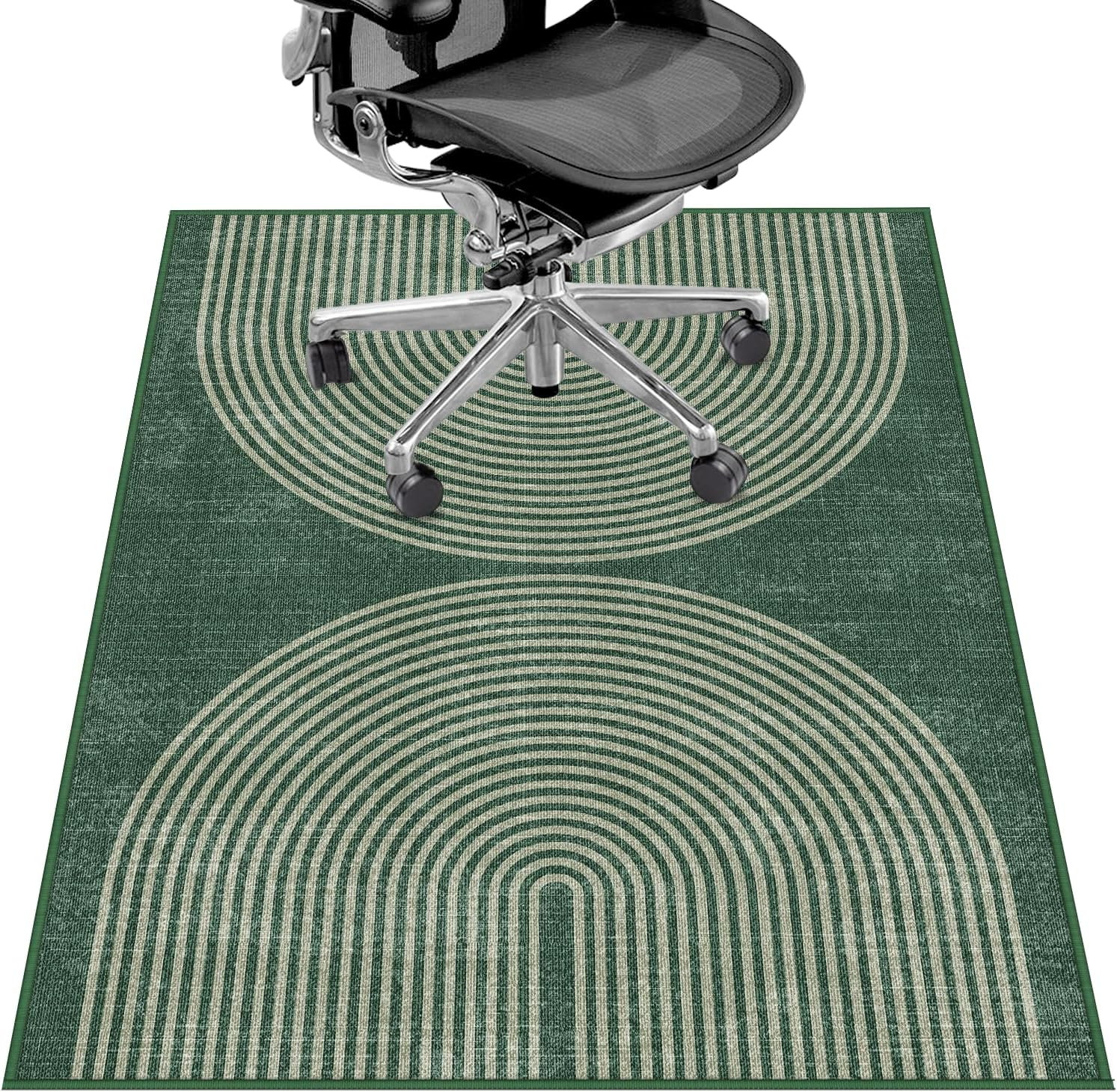 TUTBEN Heavy Duty Desk Chair Mat For Hard Floors,Under Desk Rug For ...