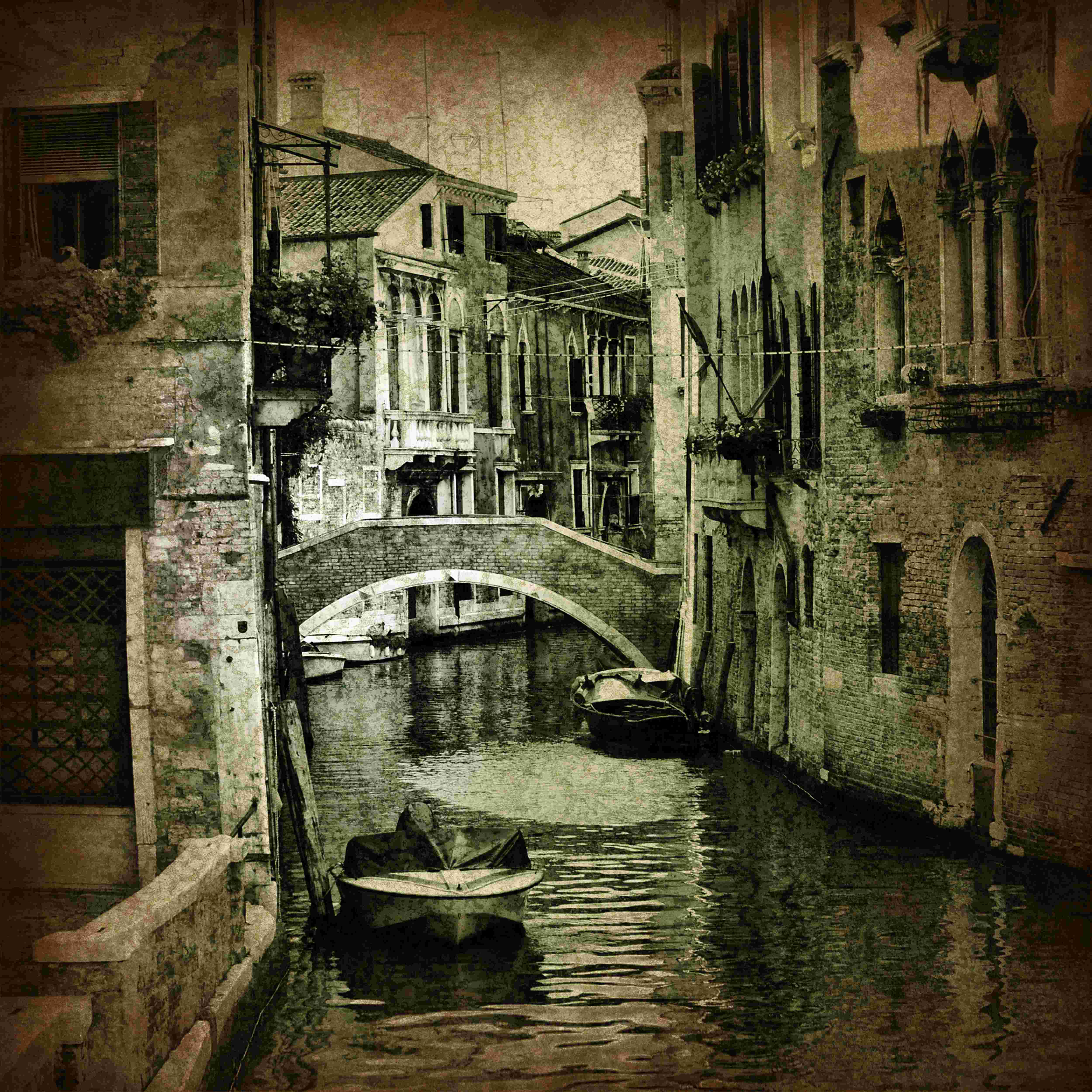 Ebern Designs Old Venice - Wrapped Canvas Print | Wayfair