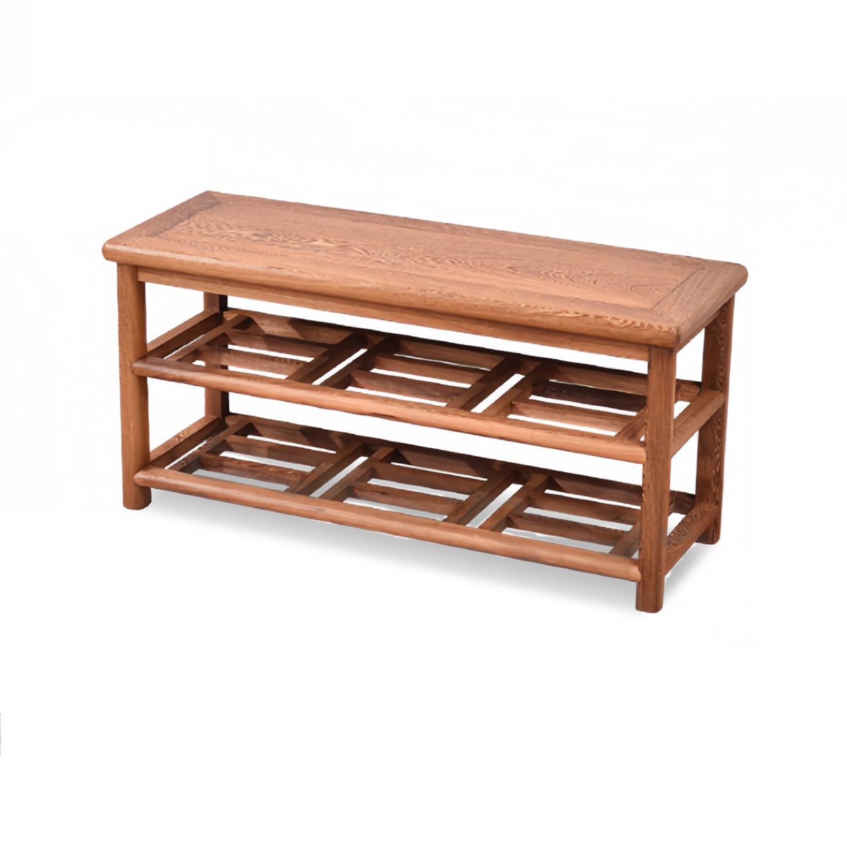 Loon Peak® Integrated Shoe Changing Bench And Shoe Rack At The Home ...