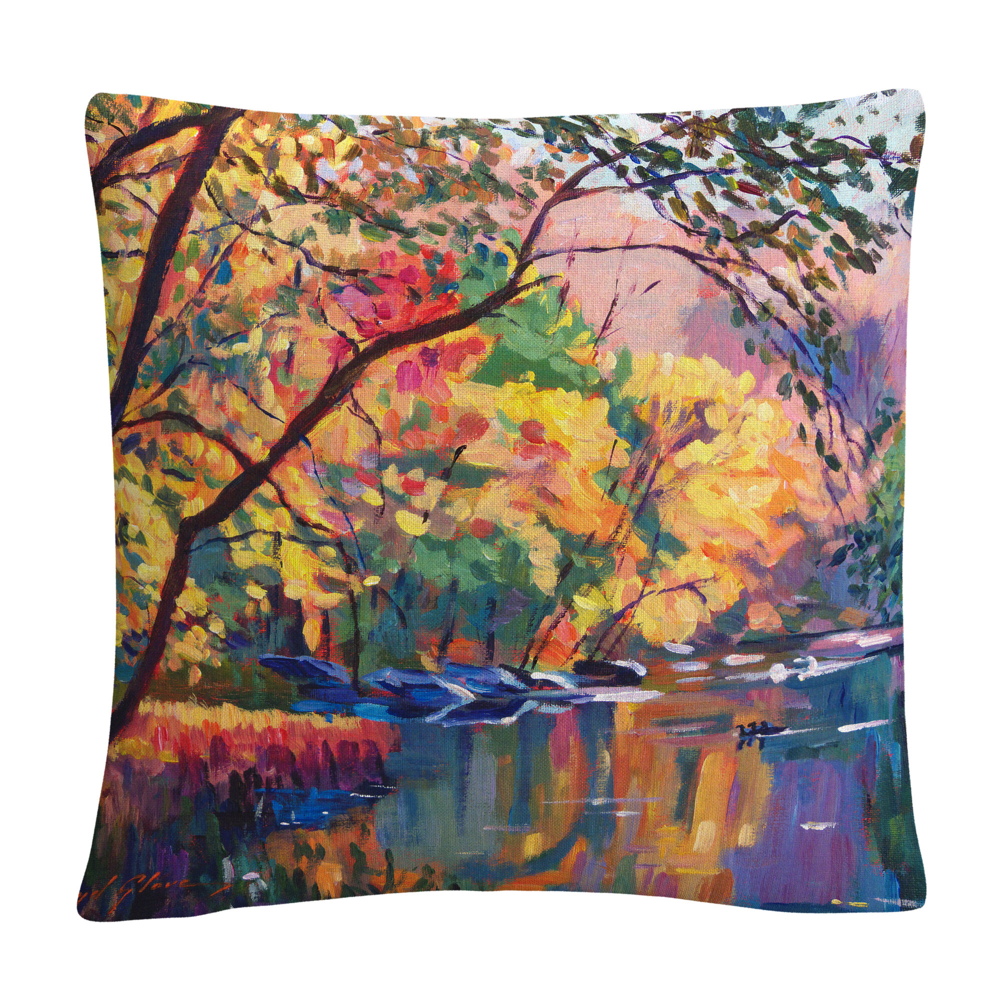 Trademark Fine Art David Lloyd Glover ''Color Reflections'' 16 X 16 ...