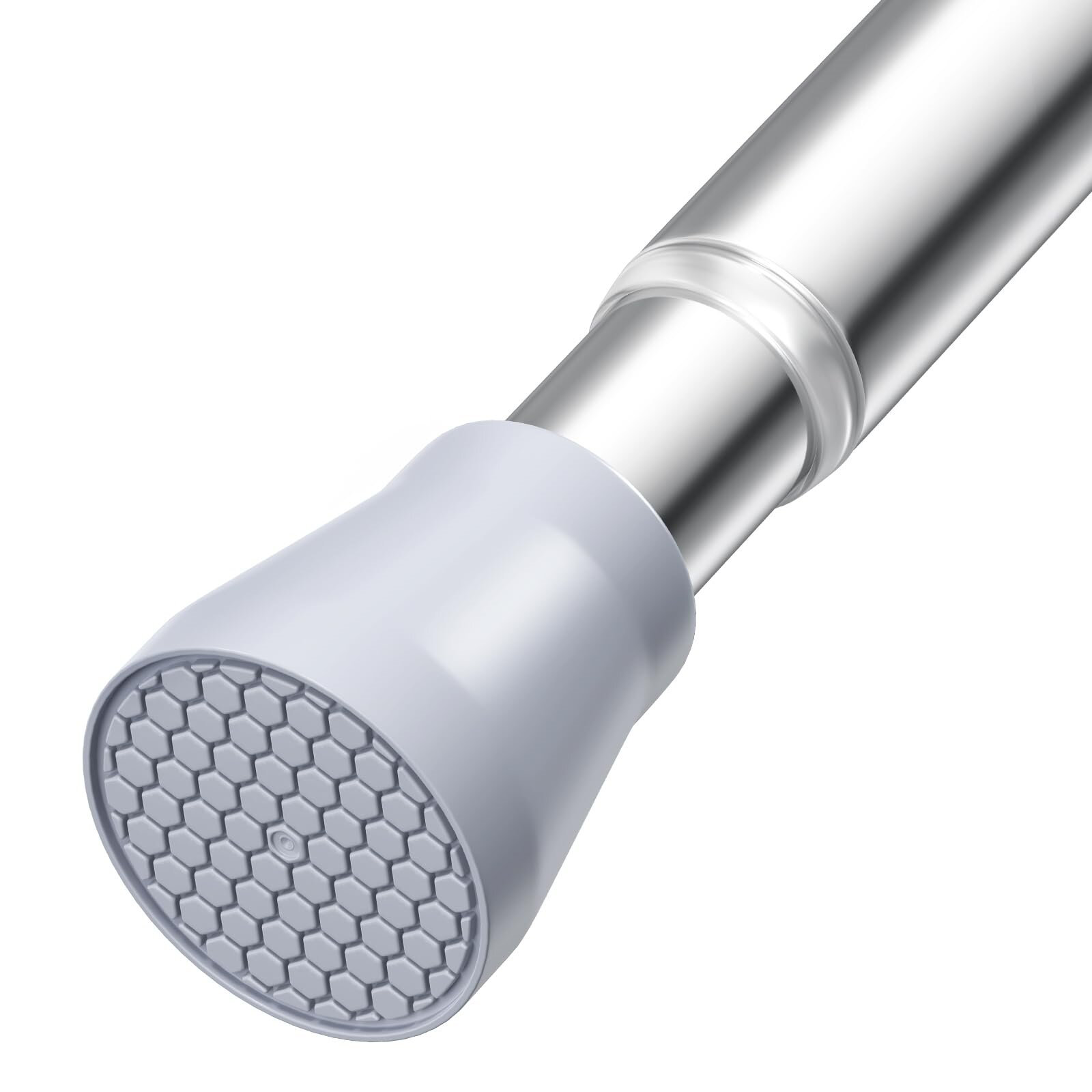 OLHAV Adjustable Curtain Rods No Drilling,Curtain Rod Spring Tension ...