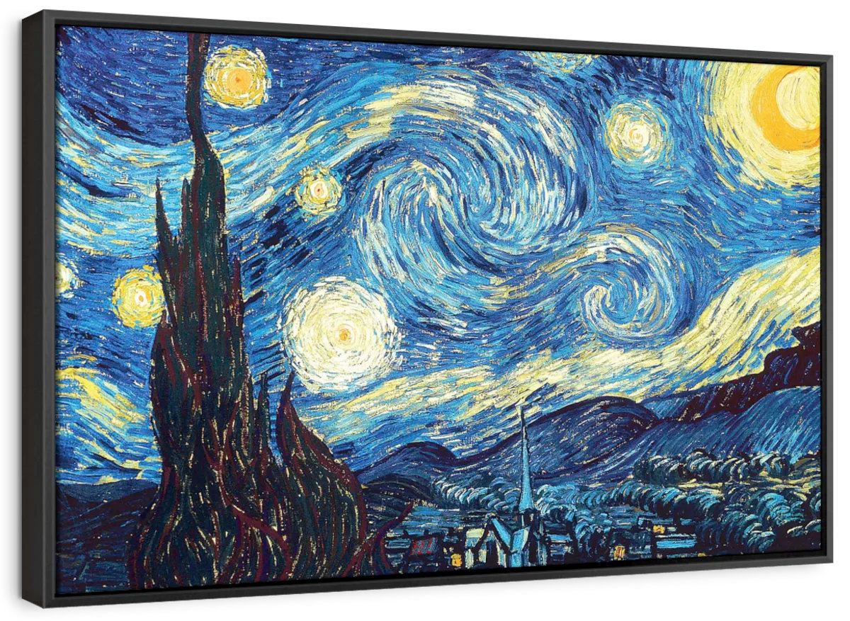 Loon Peak® Starry Night Canvas Print | Wayfair