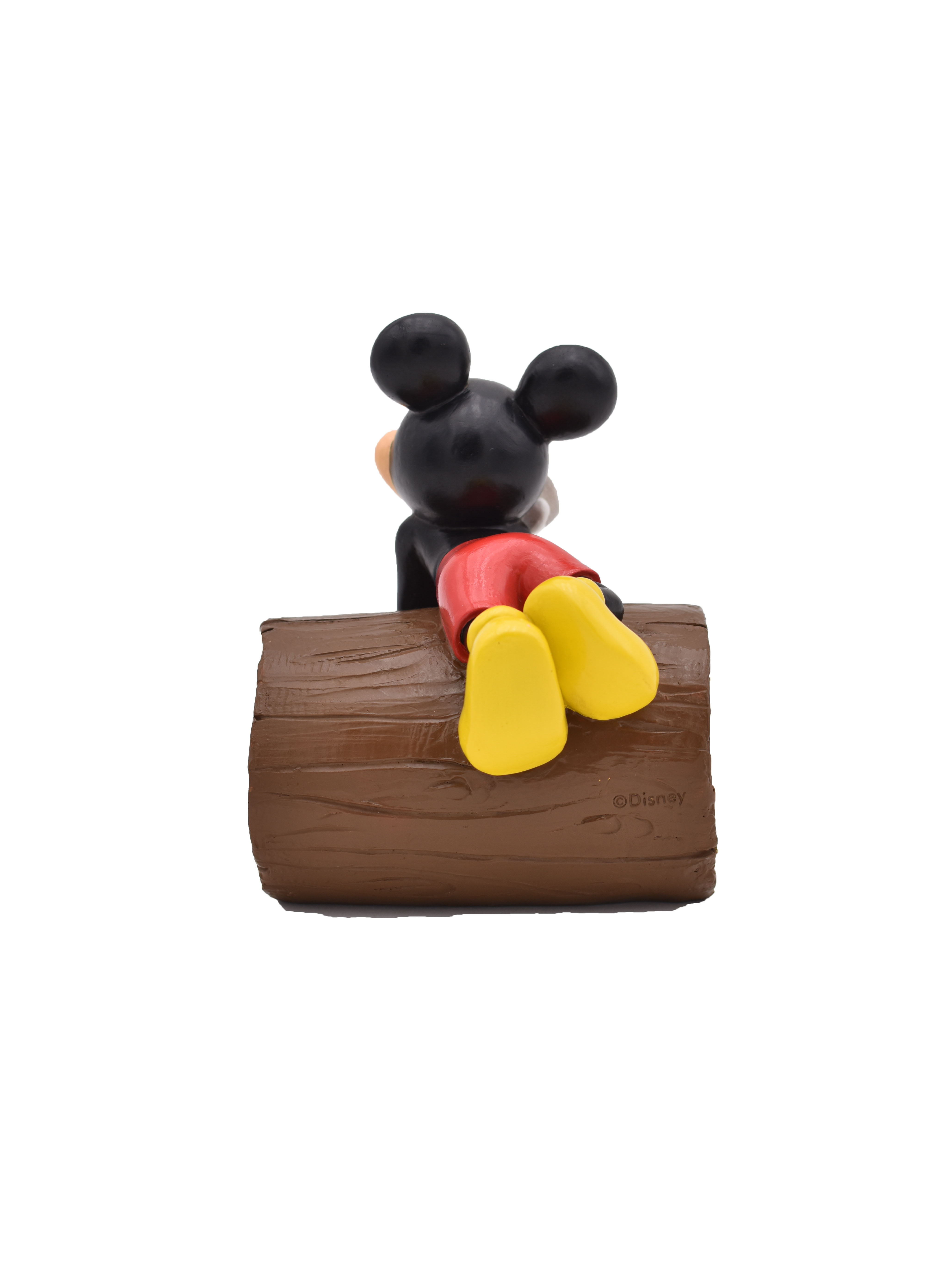 Back Yard Glory Disney Mickey Welcome Log Outdoor Garden Statue ...