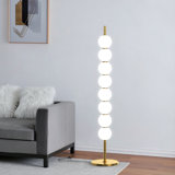 Gold Floor Lamps You'll Love | Wayfair.co.uk