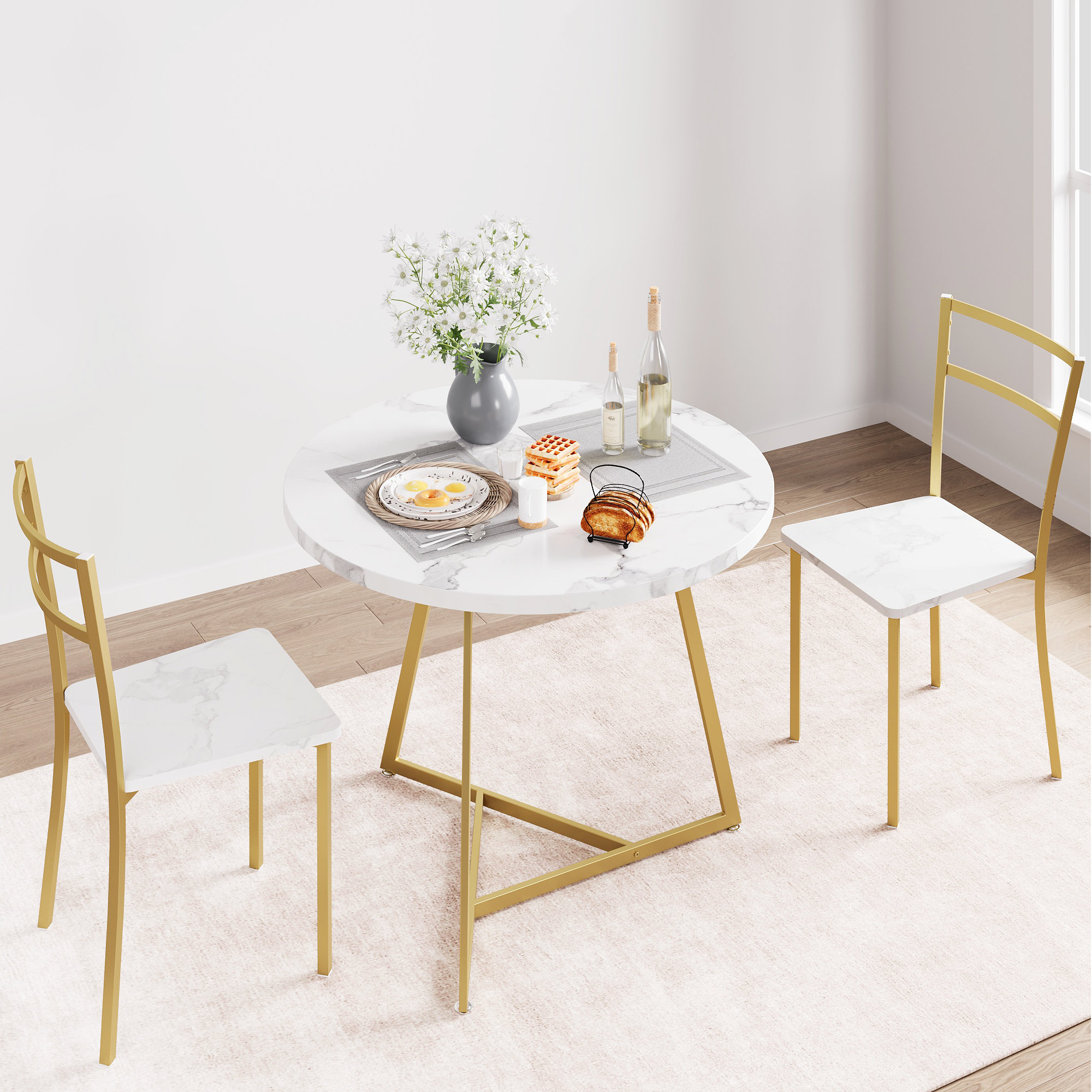 Ebern Designs 3 - Piece Dining Set | Wayfair