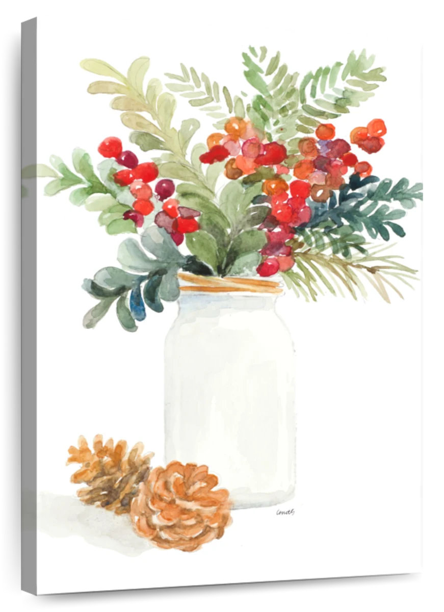 Lark Manor™ Harnek Mason Jar For Christmas I | Wayfair