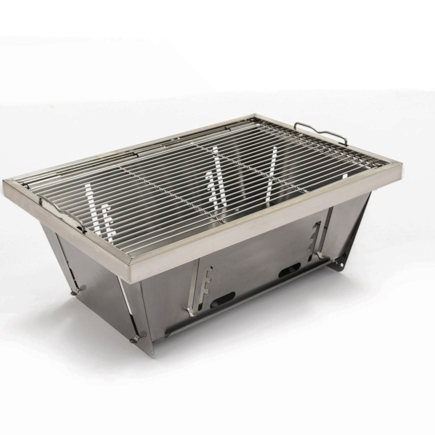 Builddecor Folded Portable BBQ Outdoor Charcoal Barbecue Set Picnic ...