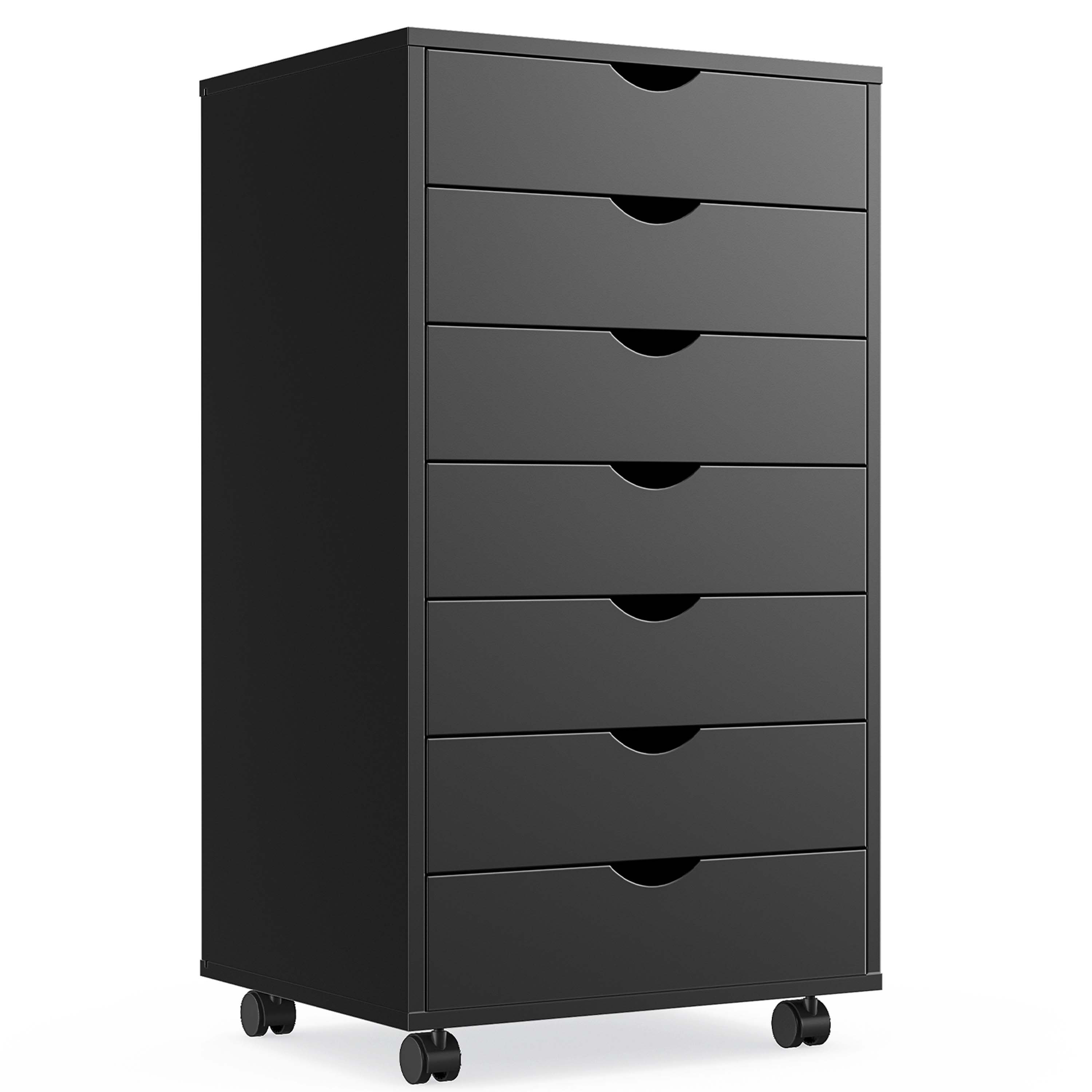 Latitude Run® 7 Drawer Chest - Storage Cabinets with Wheels Dressers ...