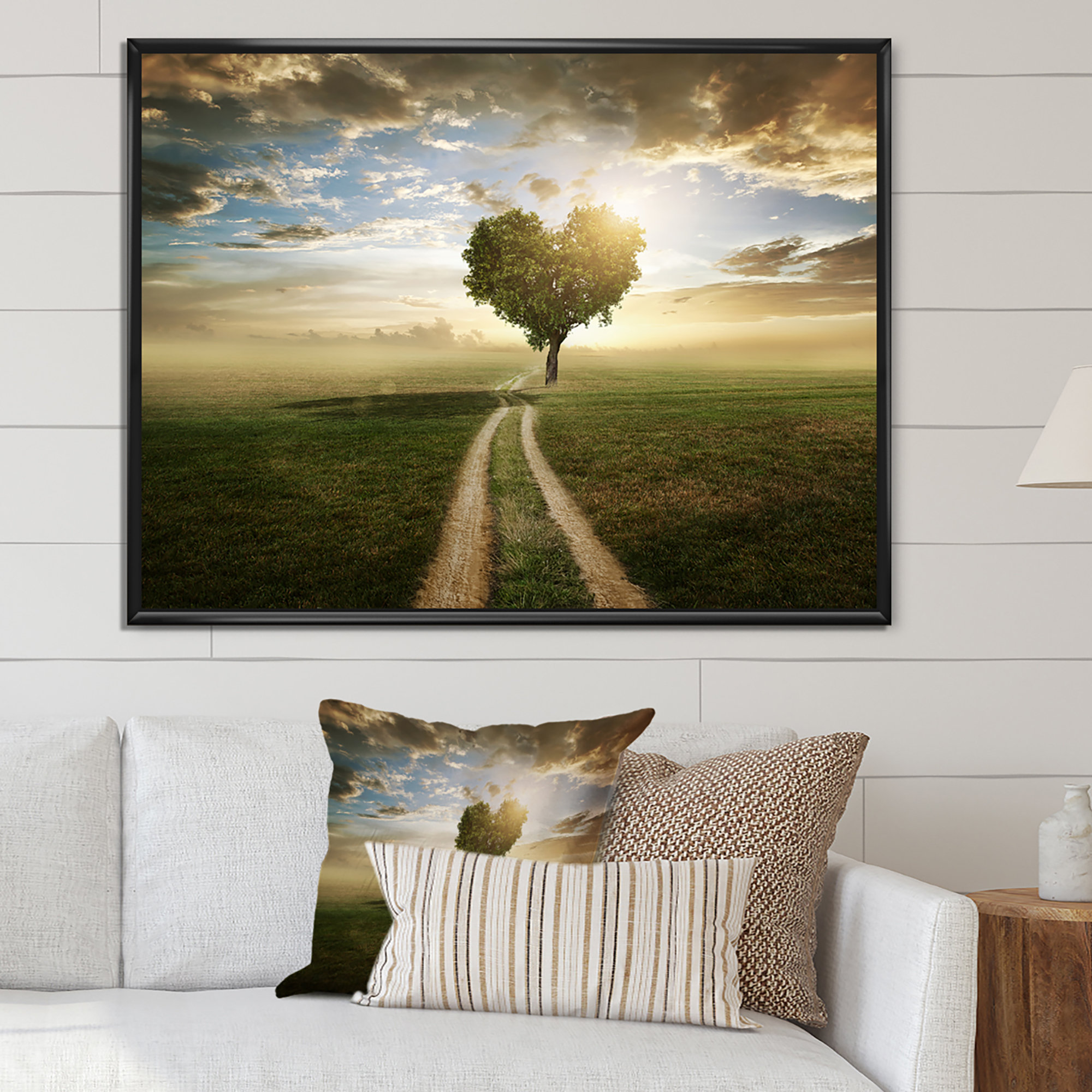 Ebern Designs Love Tree Surreal Landscape " Love Tree Surreal Landscape ...
