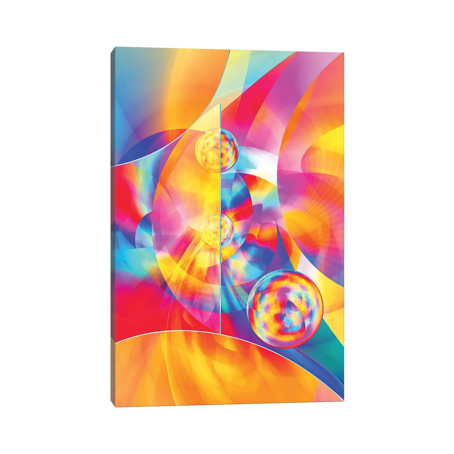 East Urban Home 4Th Dimension - Abstract Art Xvii | Wayfair
