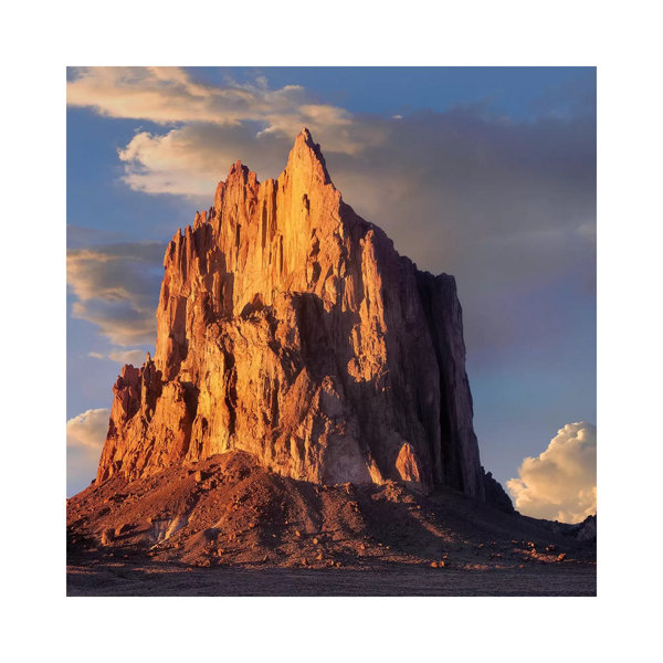 Alpen Home Shiprock, The Basalt Core Of An Extinct Volcano, New Mexico ...