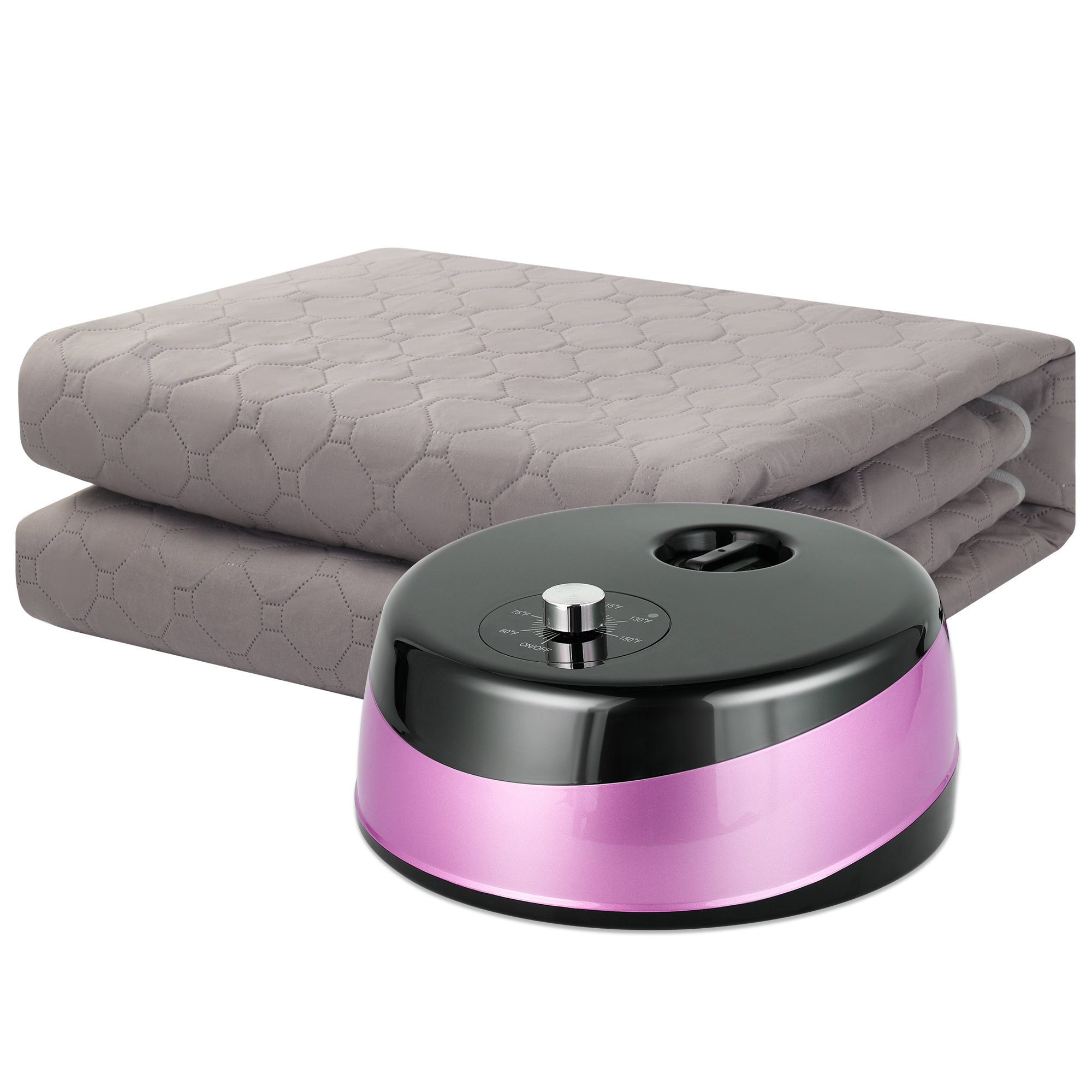 Red Barrel Studio® Plumbing Full/Double Polyester Heated Mattress Pad ...