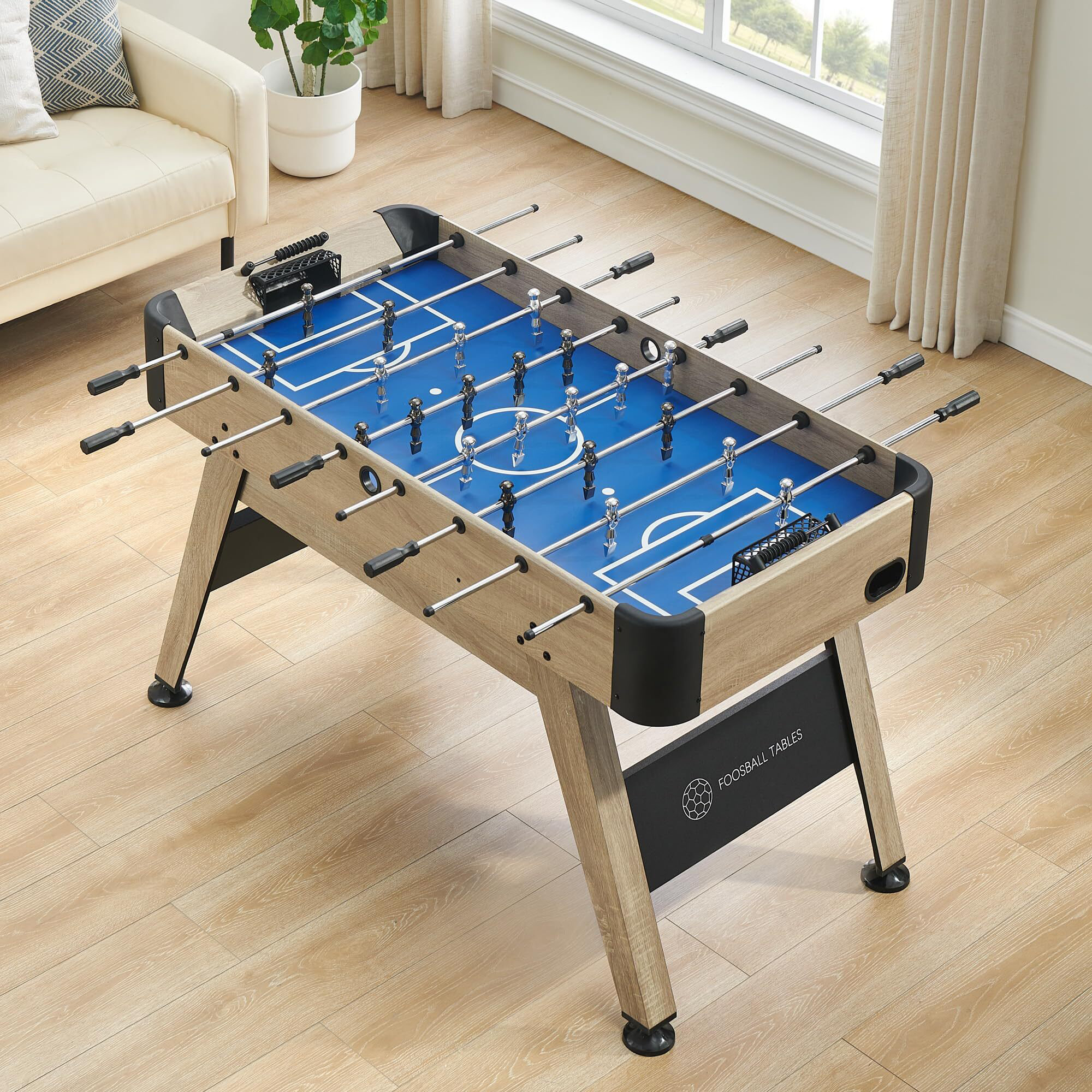 Babevy 53.5'' L Foosball Table with Telescopic Rods & Reviews | Wayfair