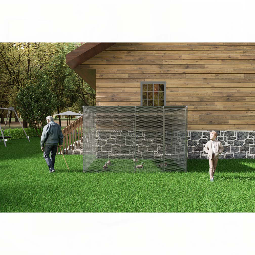 Archie & Oscar™ Chicken Coop Chicken Run Pen for Yard,The net is green ...