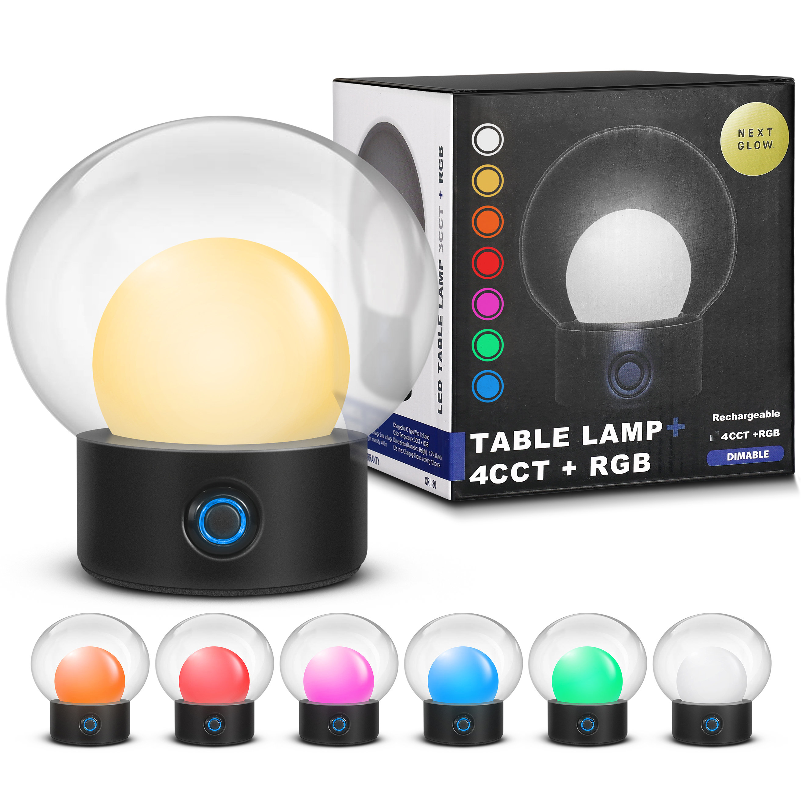 Next Glow Cordless Battery Operated Night Light Lamp & Reviews | Wayfair