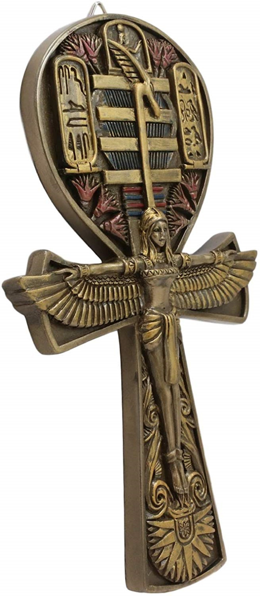 Bungalow Rose Ebros Crux Ansata Egyptian Ankh Of Isis With Open Wings ...