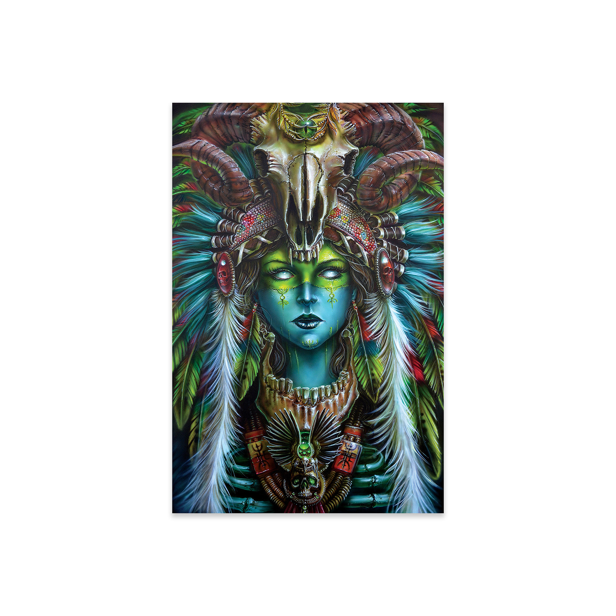 Trinx Voodoo Spirit Huntress Print On Acrylic Glass - Wayfair Canada