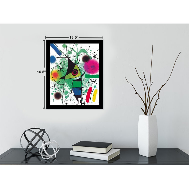 Vault W Artwork « Le poisson chantant » par Joan Miro, reproduction d ...