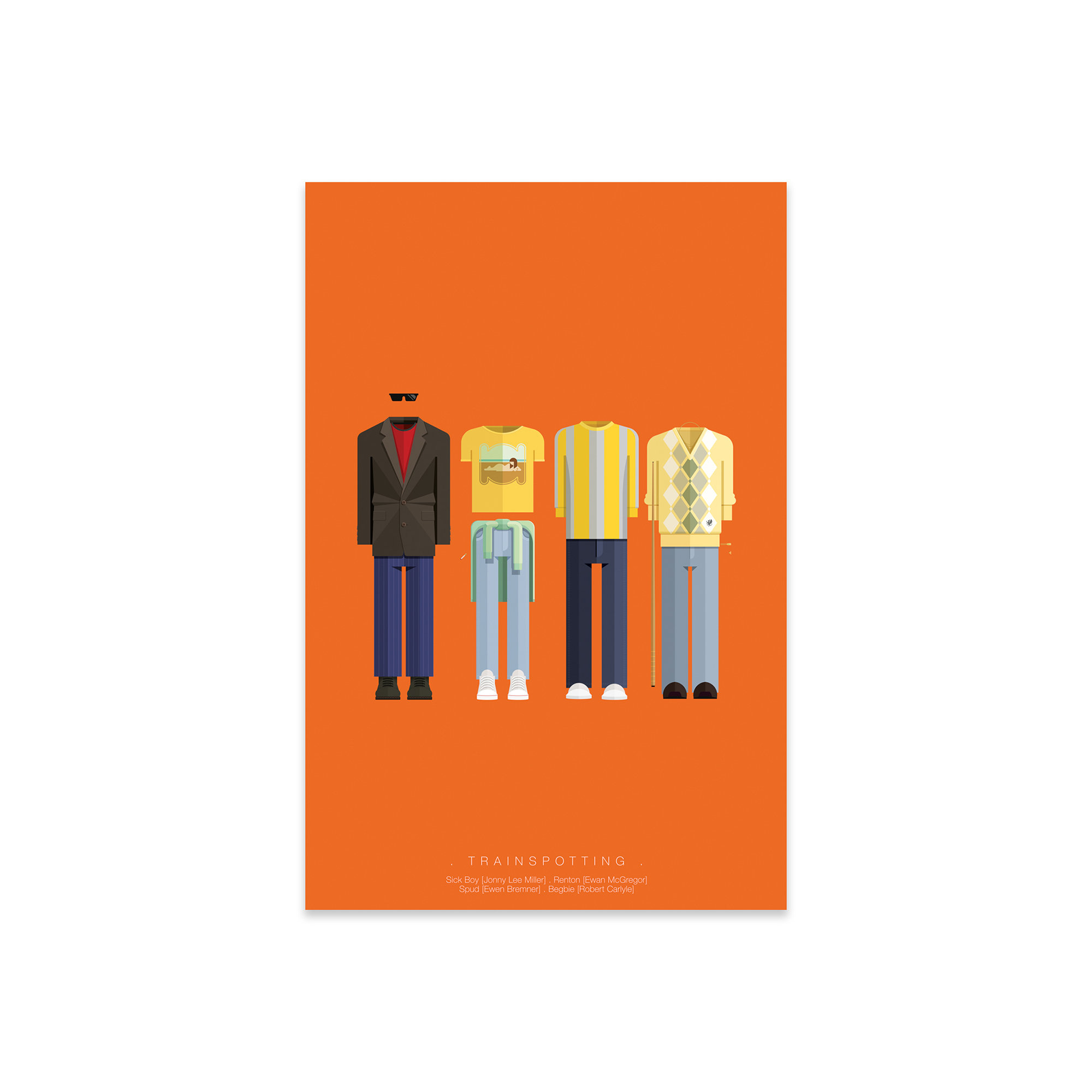 Winston Porter Trainspotting On Plastic/Acrylic by Fred Birchal ...