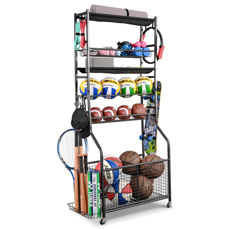The Twillery Co.® Spears Freestanding Sport Rack & Reviews | Wayfair