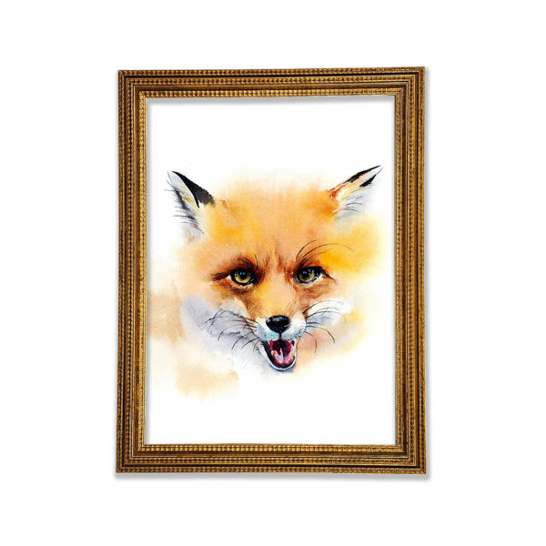 Union Rustic Cheeky Fox - Single Picture Frame Art Prints | Wayfair.co.uk