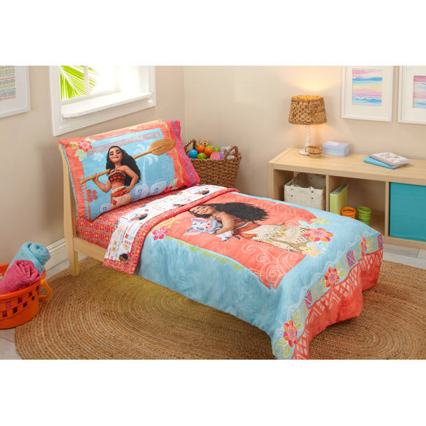 Disney Moana People Toddler Bedding Set & Reviews | Wayfair