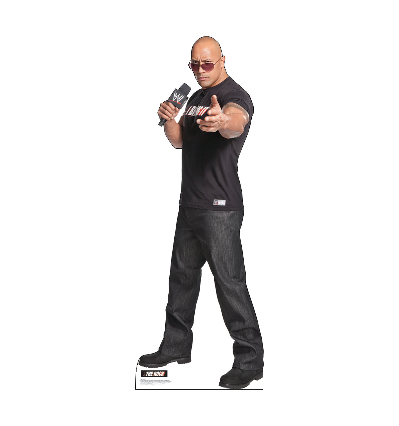 Advanced Graphics The Rock - WWE Cardboard Standup | Wayfair