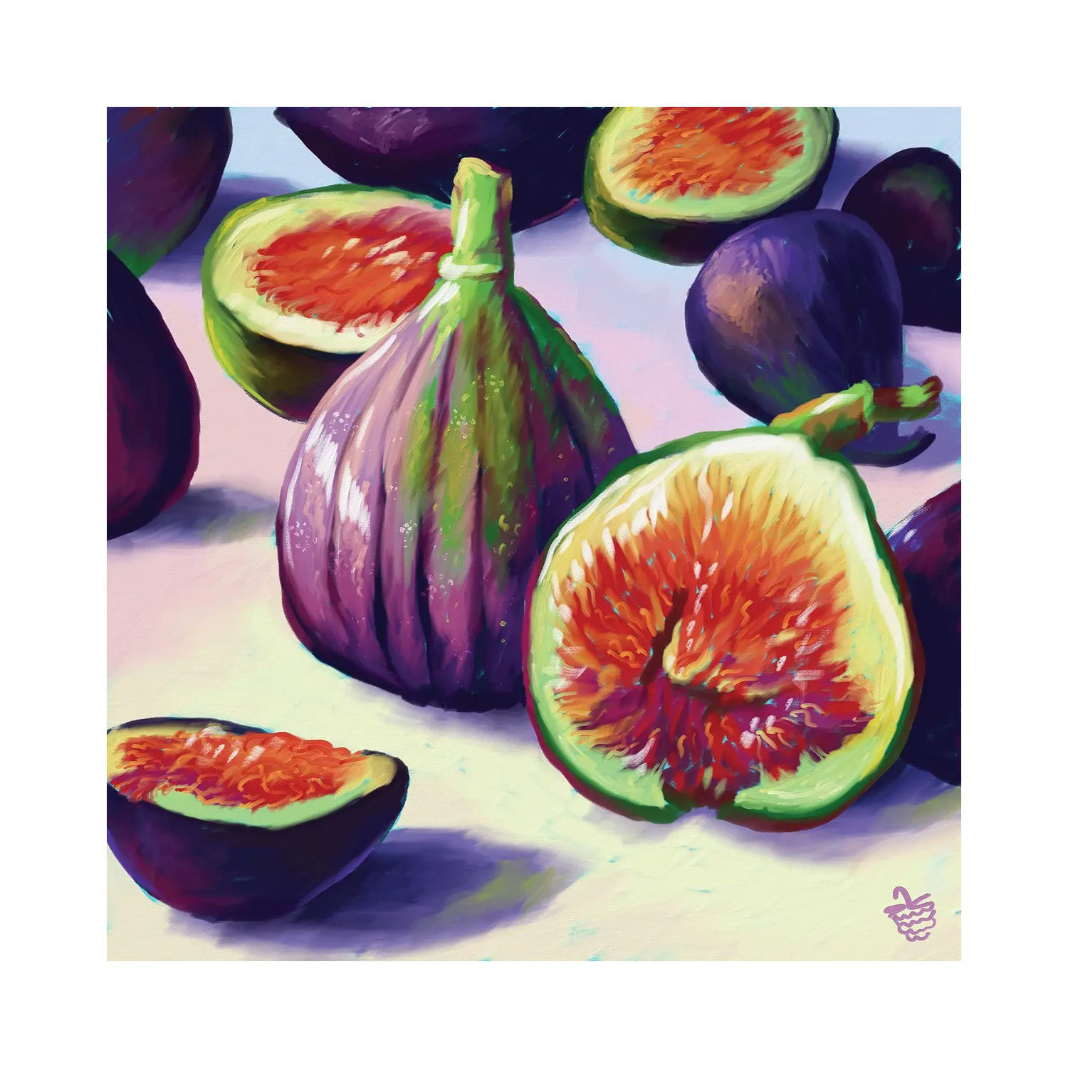 Latitude Run® Figs, Figs, Figs - Wall Art Print | Wayfair