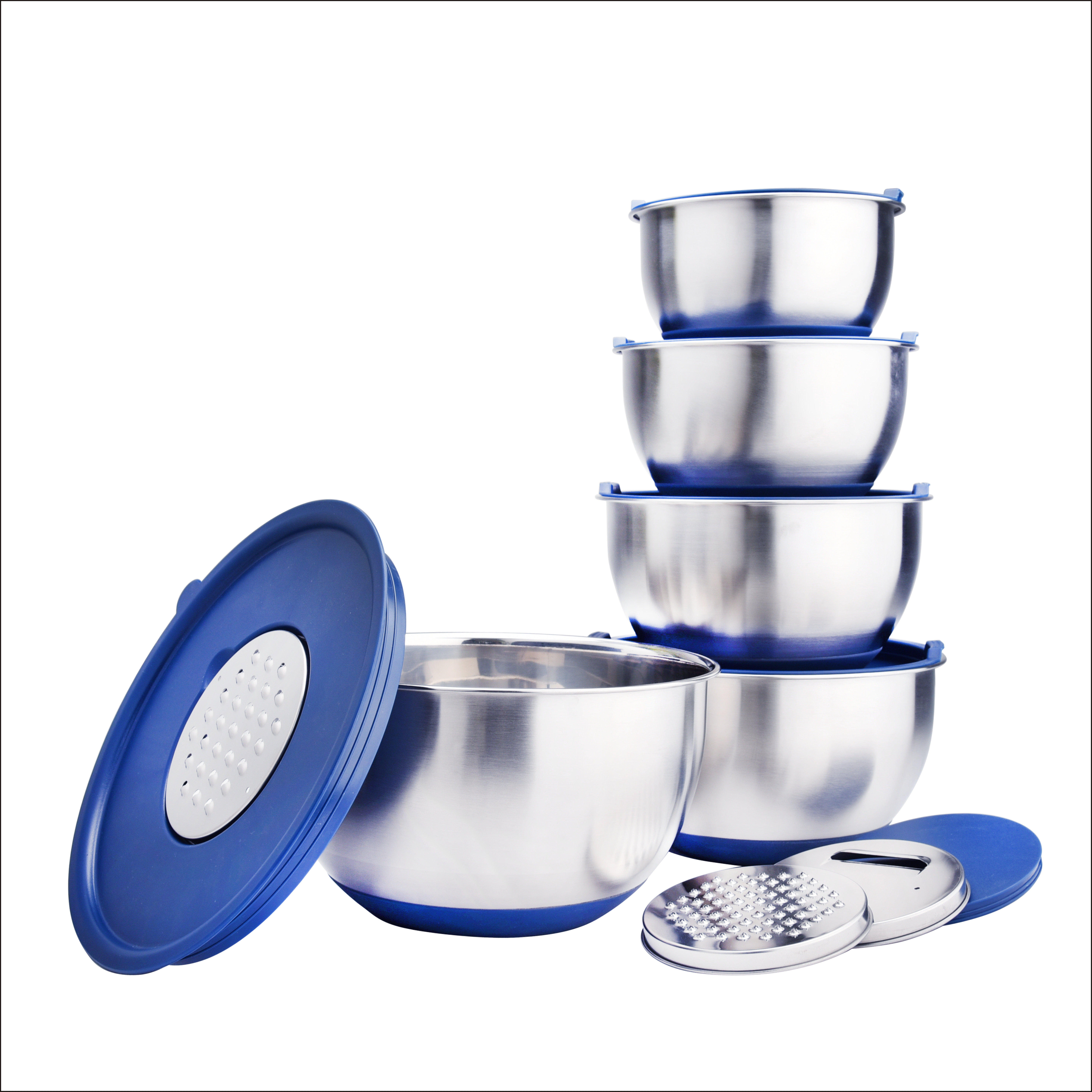 Nova Furniture 5 Piece Mixing Bowl Set with Lids - Wayfair Canada