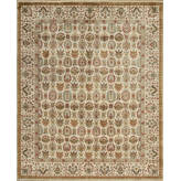 Samad Rugs Silver Screen Hand-Knotted Wool Oriental Area Rug in Green ...