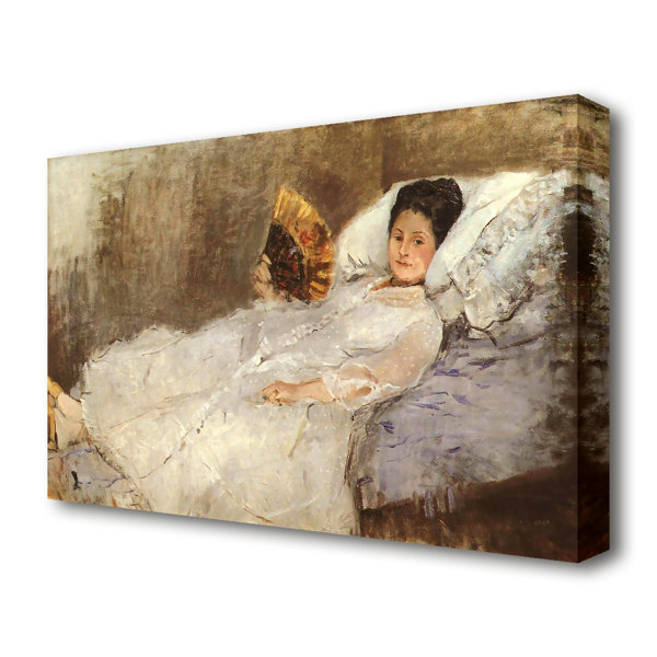 East Urban Home Portrait Of Madame Hubard by Berthe Morisot - Wrapped ...