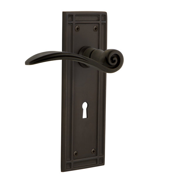 Nostalgic Warehouse Mission Plate Double Dummy with Decorative Keyhole ...