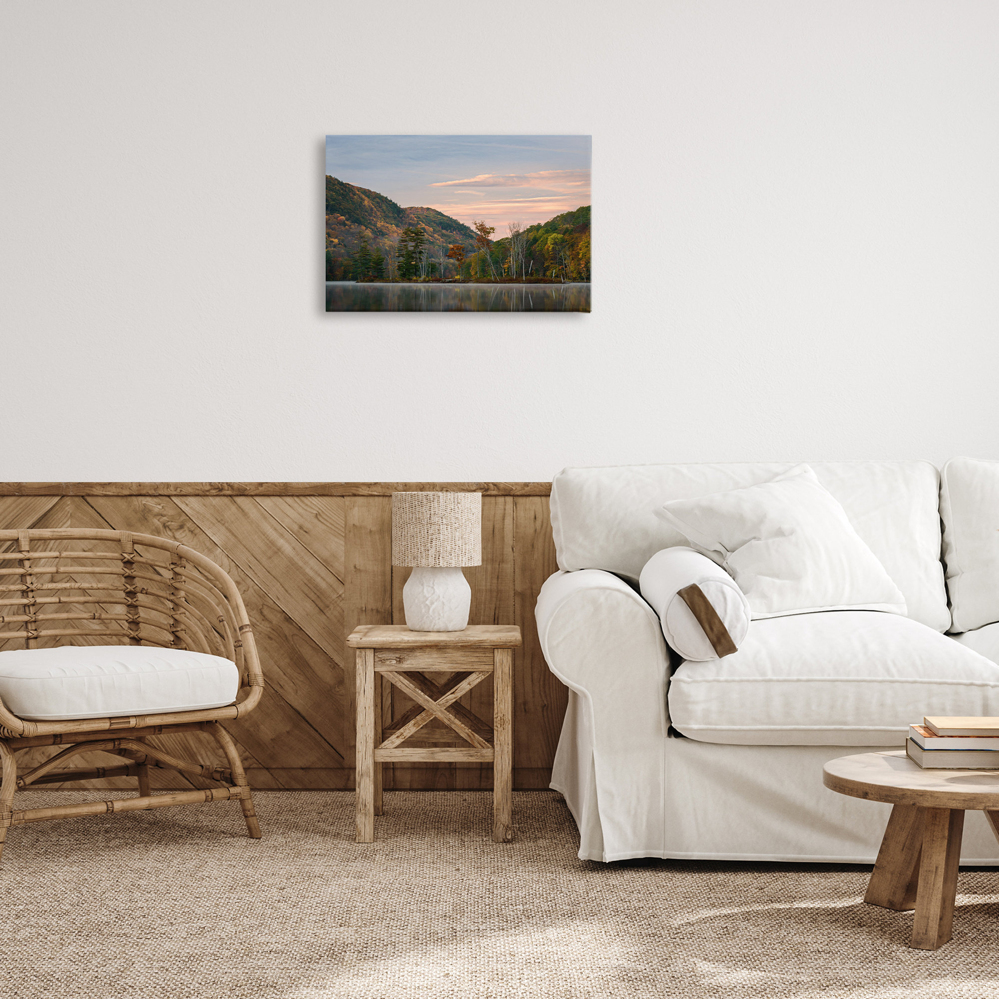 Union Rustic Nature's Change Reflection Canvas, design by James ...
