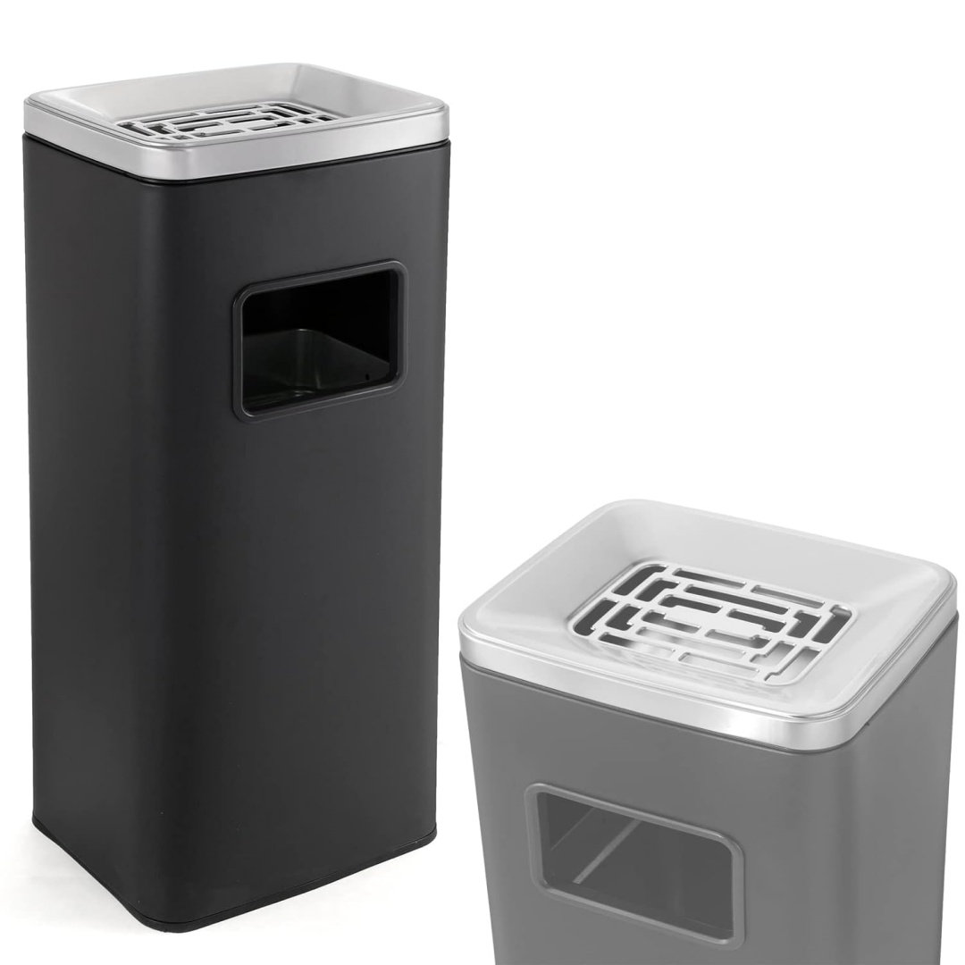 CHi Charter House Innovations Trash Can With Lid, Commercial Indoor ...