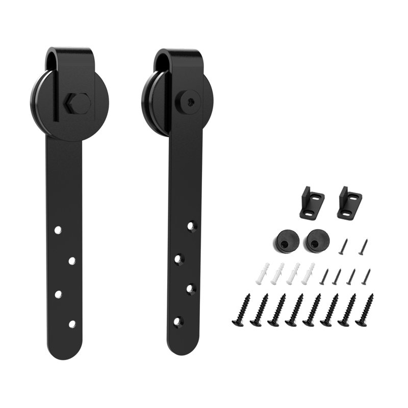 HomLux Mini Barn Door Hardware Rollers & Reviews | Wayfair