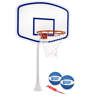 Gosports Deck-Mounted Splash Hoop ELITE Inground Pool Basketball Game ...