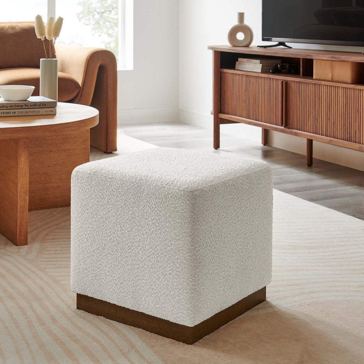 Modway Tilden Upholstered Ottoman & Reviews | Wayfair