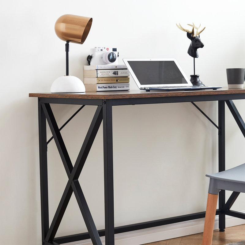 DormCo Suprima® Darkwood Farmhouse Desk | Wayfair