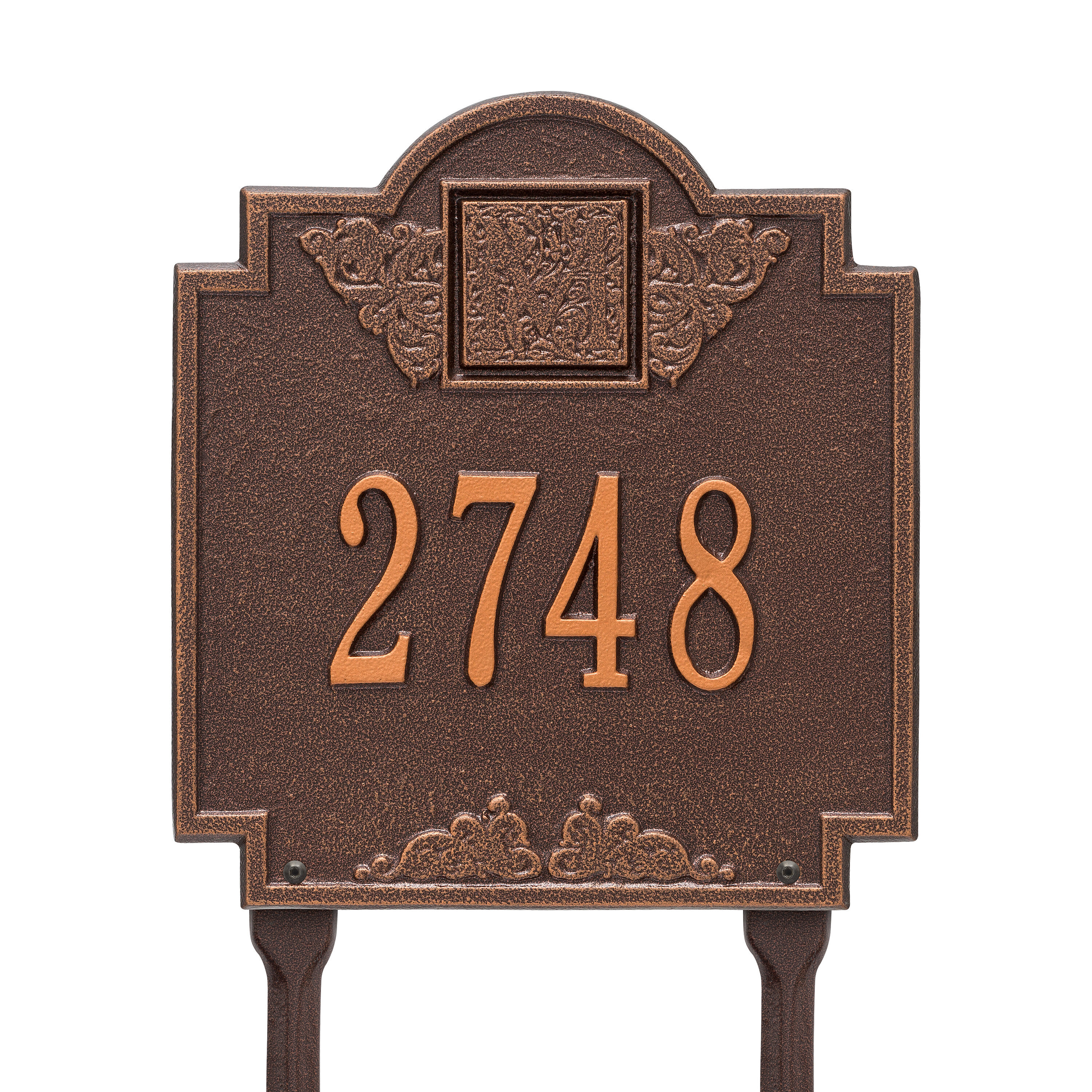 Whitehall Products Monogram 1-Line Lawn Address Sign - Wayfair Canada
