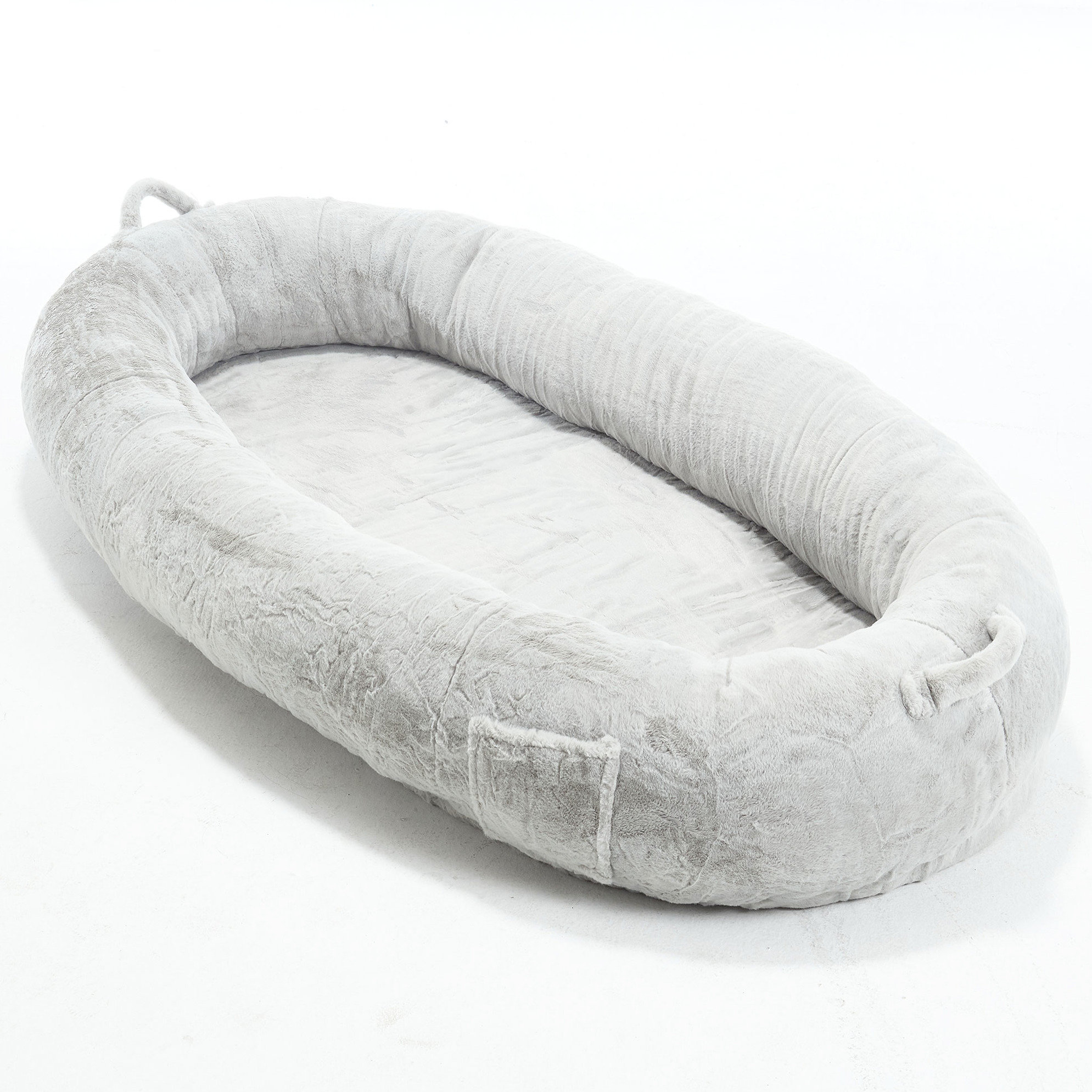 Tucker Murphy Pet™ Spacious Human Dog Bed, Extra Large, Velvet Material ...