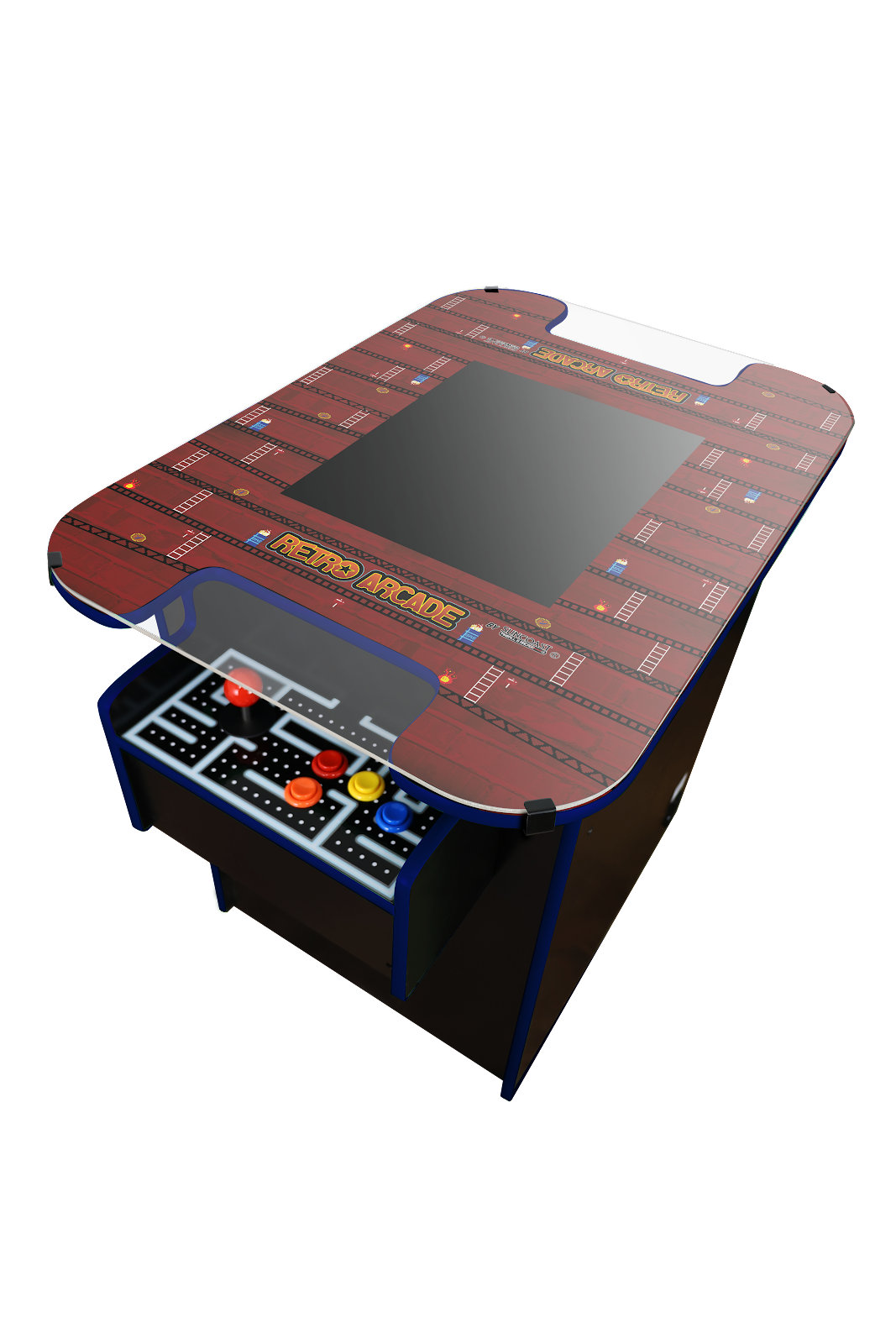 Suncoast Arcade Cocktail Arcade Machine with 19" Monitor and 60 Retro ...