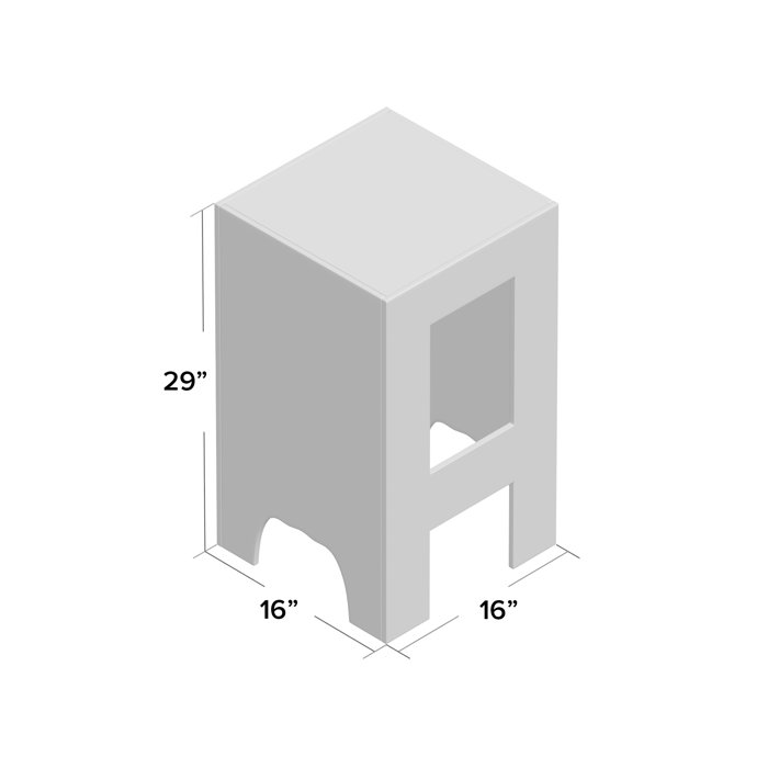 Jamie Dietrich Bella Acrylic 29" Bar Stool | Perigold