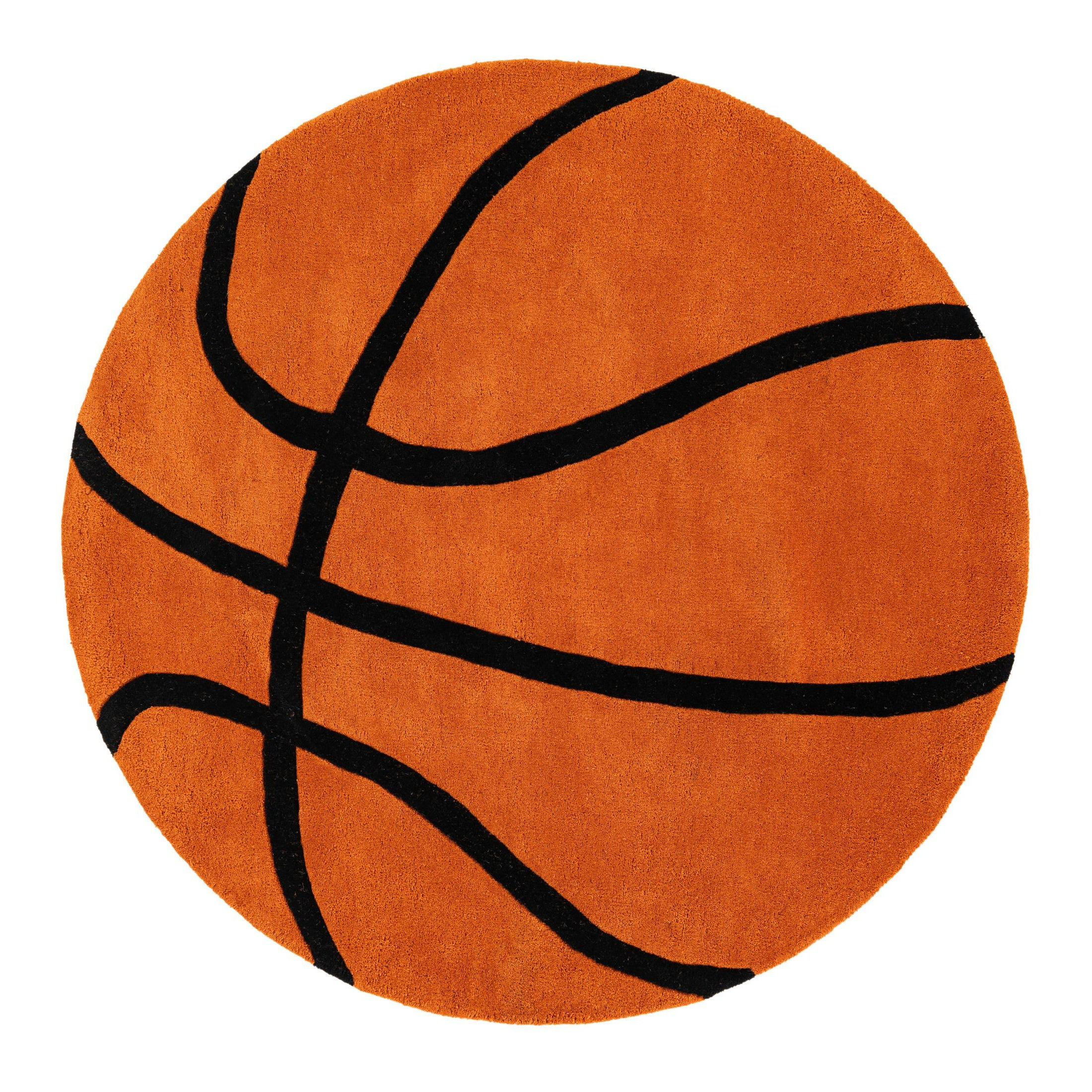 Unique Loom Basketball Playtime Kids Wool Rug & Reviews | Wayfair