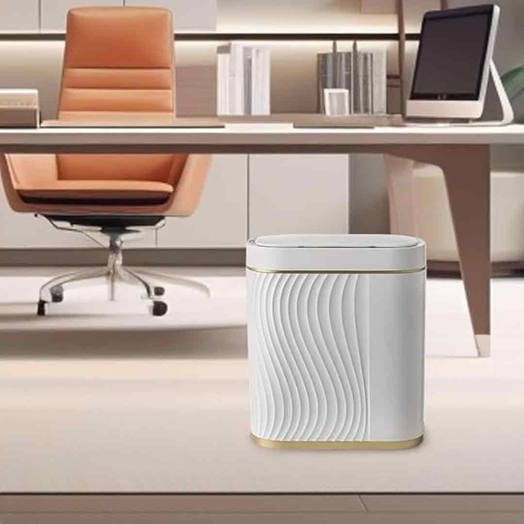 Wonpex Bathroom Small Trash Can 2 Gallon Sensor Garbage Can With Lid ...