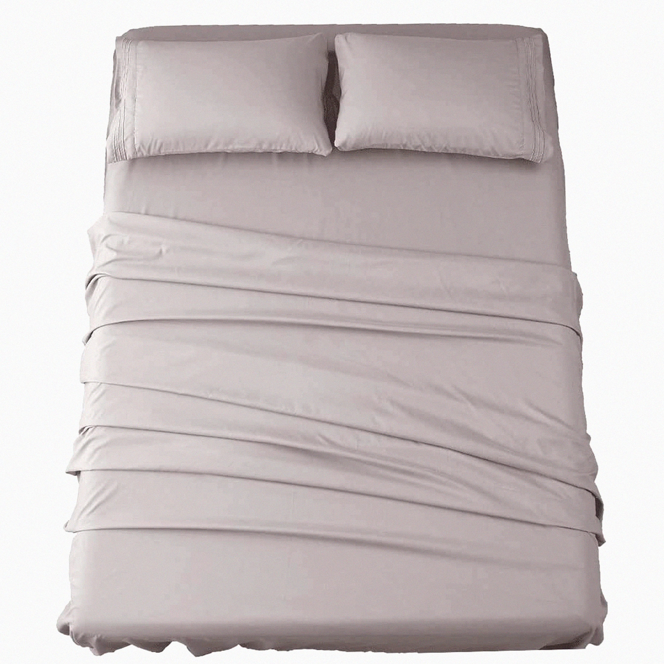 BRBCA UltraPlush Microfiber 1800 Thread Count Queen Sheets - Deep ...